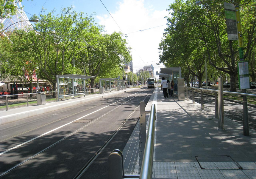 Metro Tunnel Works Reduce Part Of St Kilda Road to One Lane in Each ...