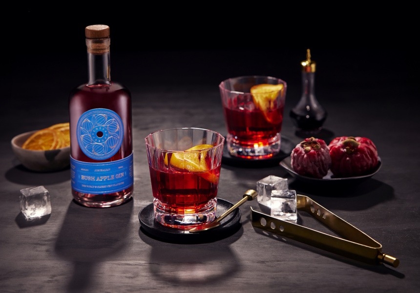 This Spectacular Campari-Red Gin (Made With Tart Bush Apple) Is ...