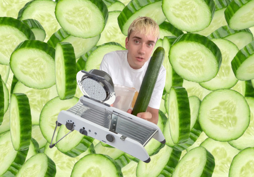 Use this Mandolin Slicer for TikTok's Viral Cucumber Salad
