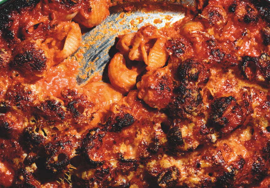 Marion’s Baked Pipe Rigate With Spicy Vodka Sauce Recipe