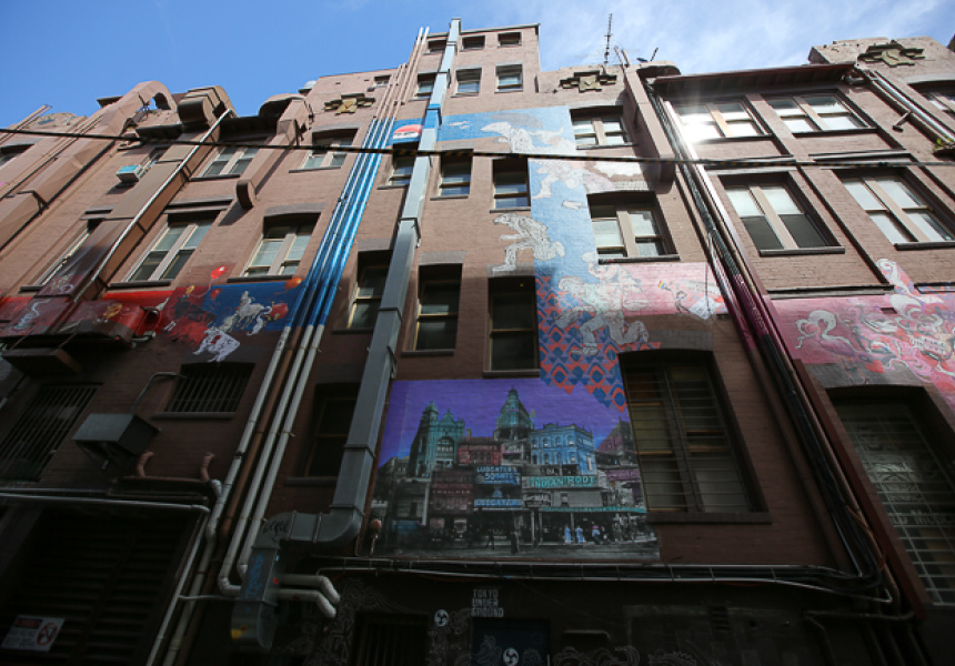 Foley Street’s New Façade