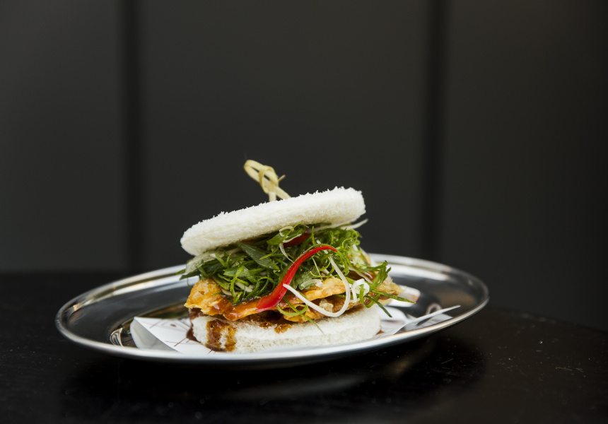 Inuman’s Chicken Skin Sandwich Is a Flawless Bar Snack