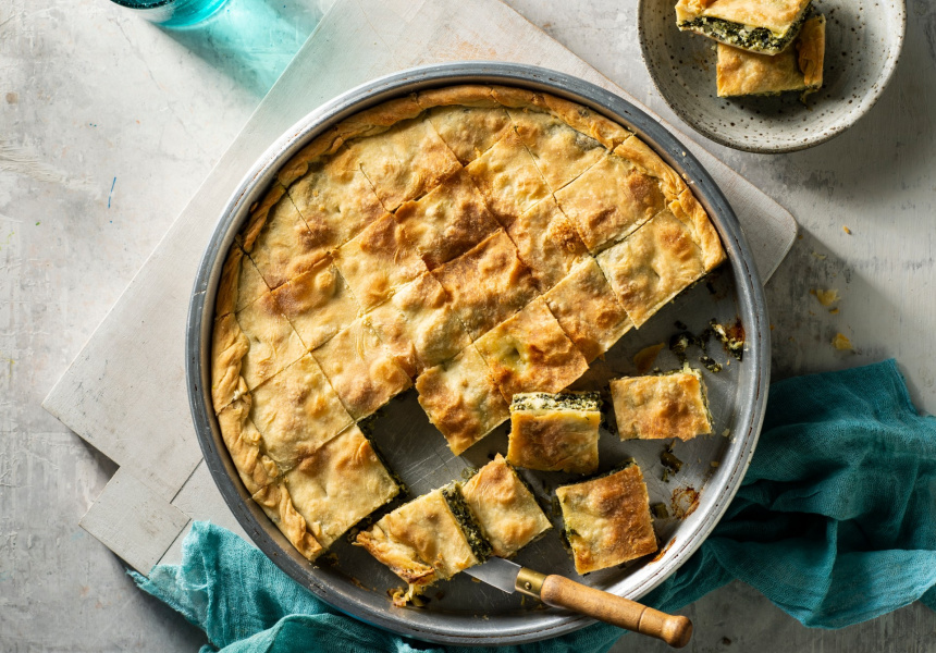 Recipe: Fofi Gourlas’s Rustic Spanakopita Packed With English Spinach ...