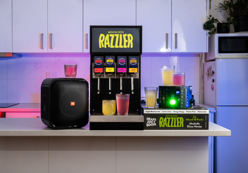 Win: A Moon Dog Razzler Post-Mix Machine