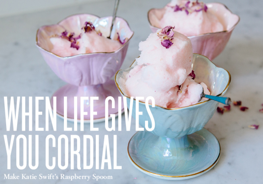 A Recipe for Katie Swift’s Raspberry Spoom, Frozen Dessert, Iced ...