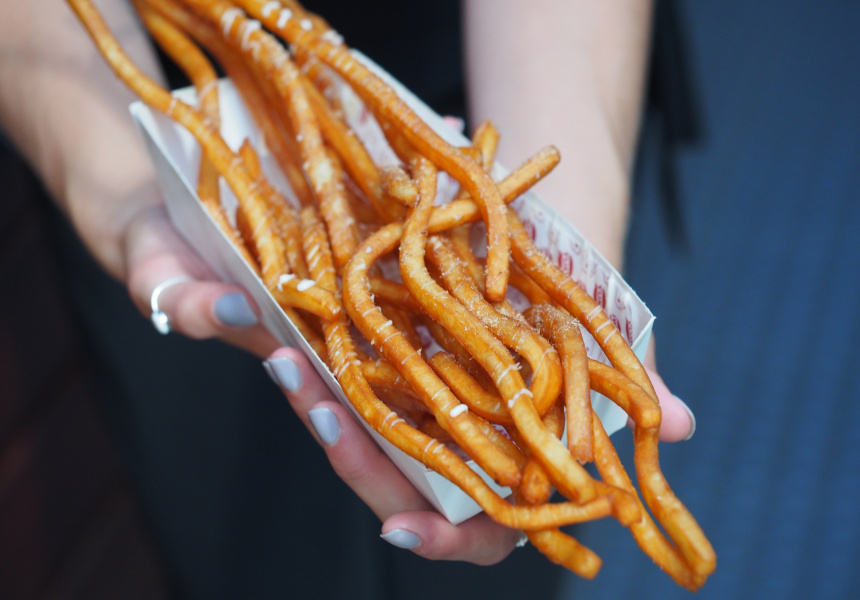 Foot-Long Fries Have Arrived in Sydney
