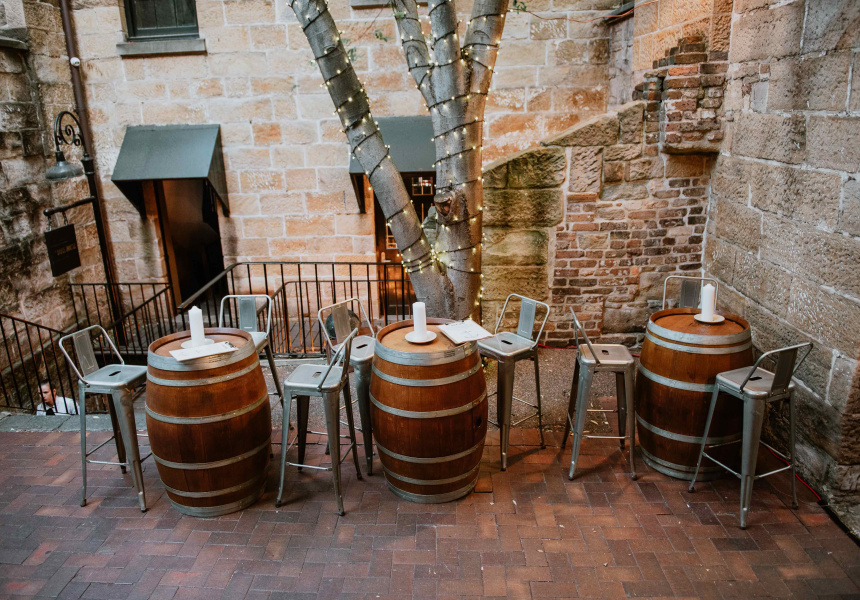 The Doss House Launches a Summer Pop-Up Bar in a Hidden Sandstone Courtyard