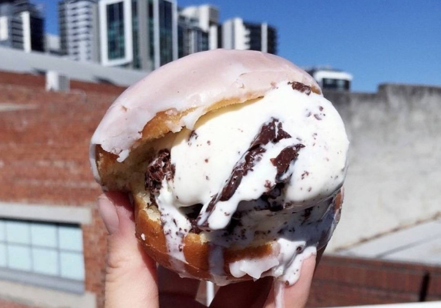 Gelato Doughnuts in Melbourne | Doughboys | Gelatissimo - Broadsheet ...