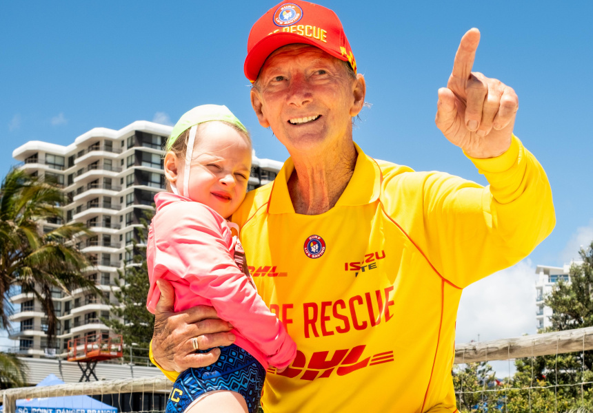 Billy Ryan, a 89-Year-Old Gold Coast Lifeguard, Is Still Patrolling