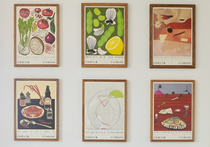 Six Chefs and Six Artists Have Created Beautiful New Recipe Posters To ...