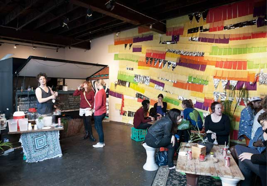 The Burrito Van at Odessa Creative Space