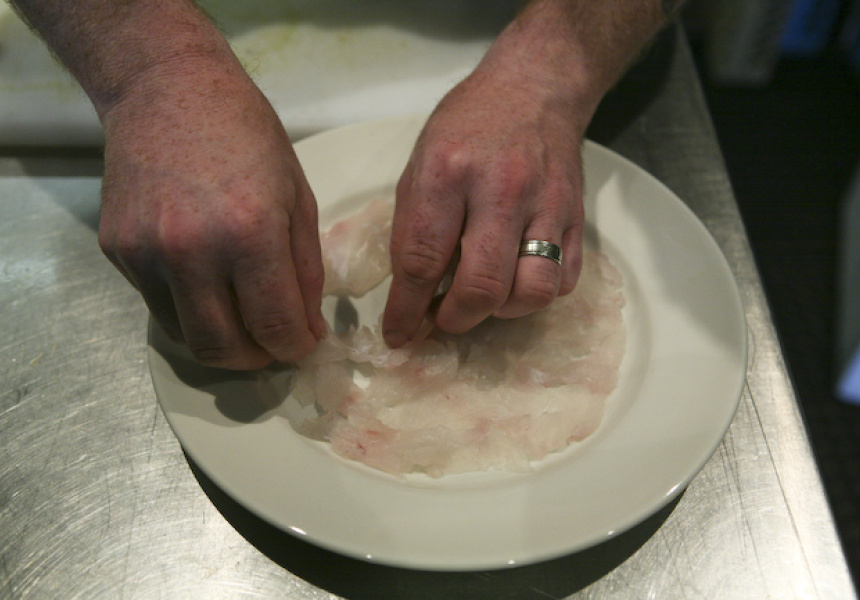NorthSouth's Snapper Carpaccio