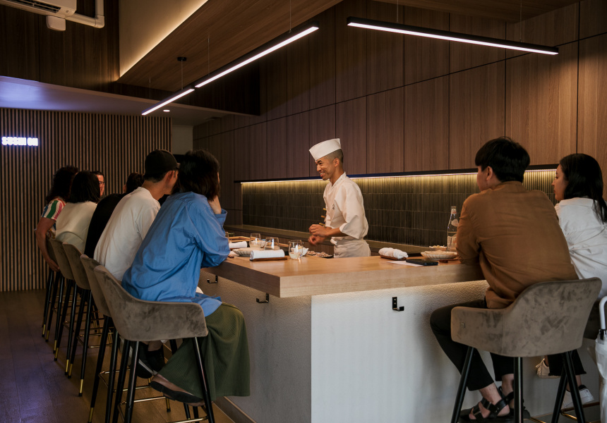 First Look: A Suave Eight-Seat Sushi Omakase Opens (and Books Out) in ...