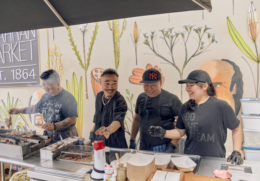 Prahran Market’s Yakitori Pop-Up Draws Crowds