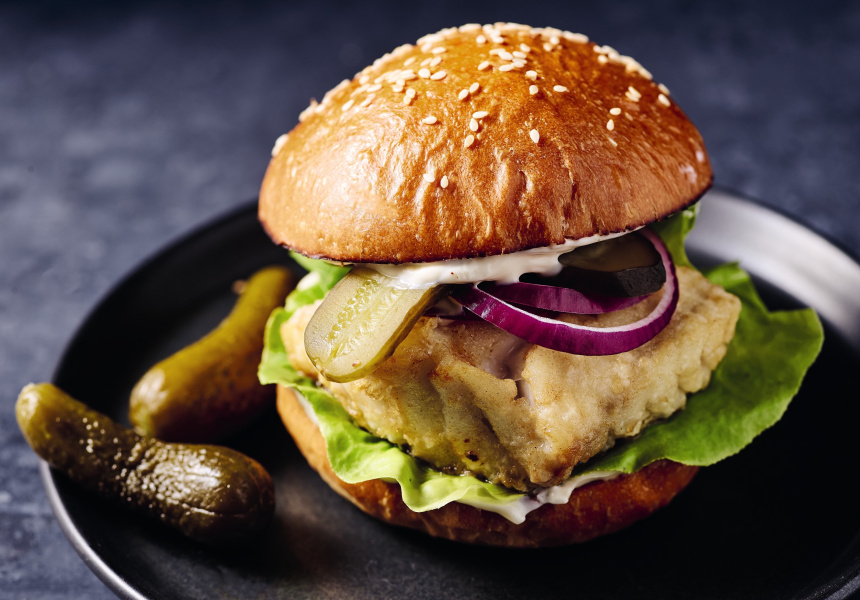 The Fishmonger Son's Easy Crispy Fish Burger Recipe