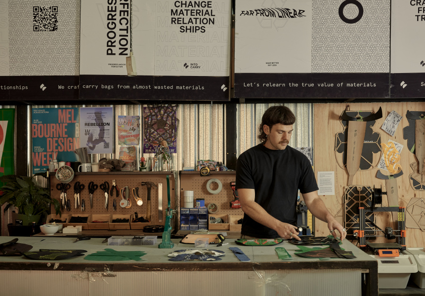 Into Carry Turns Waste (and Your Old Jeans) Into Stylish Bags