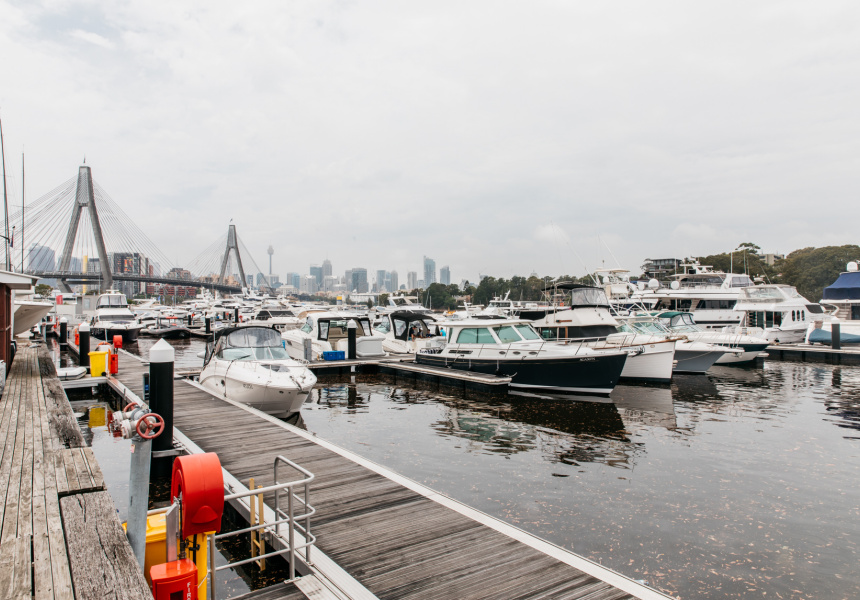 Rozelle Bay Is Now Home to a Nautical-Style Waterfront Cafe