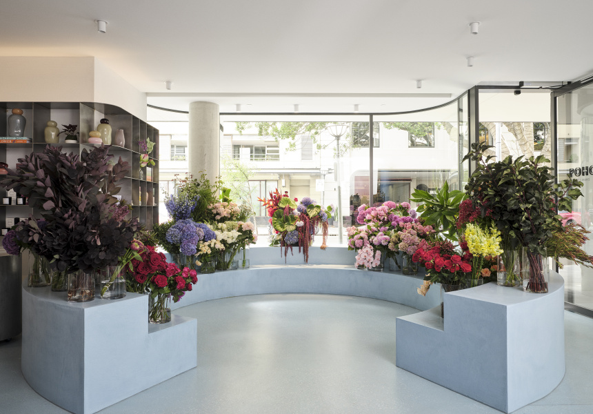 Blue Is the Warmest Colour at Poho Flowers’ Second Sydney Boutique