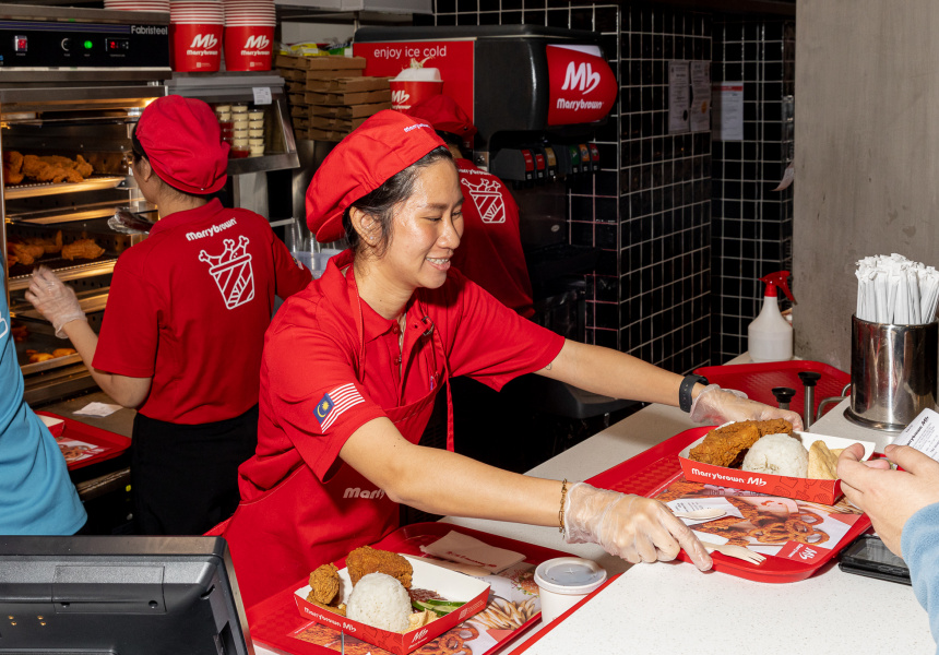 First Look: Marrybrown, a Malaysian Fried Chicken Chain, Opens at ...