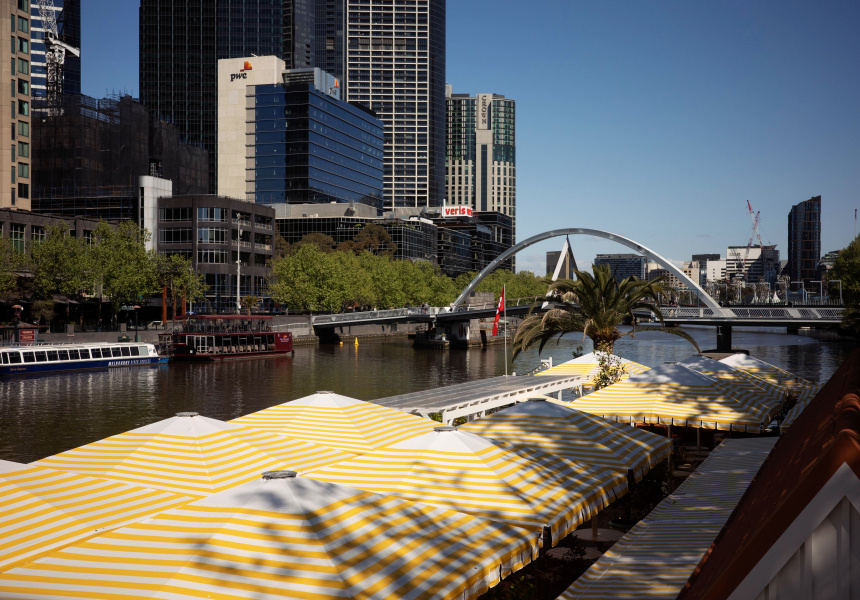 First Look: Yarra River Pop-Up Bar Afloat Takes Us to Capri