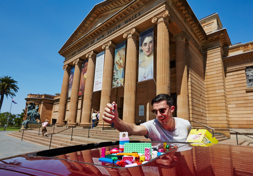 AGNSW Lego Collection Point for Ai Weiwei | Broadsheet Sydney | Broadsheet