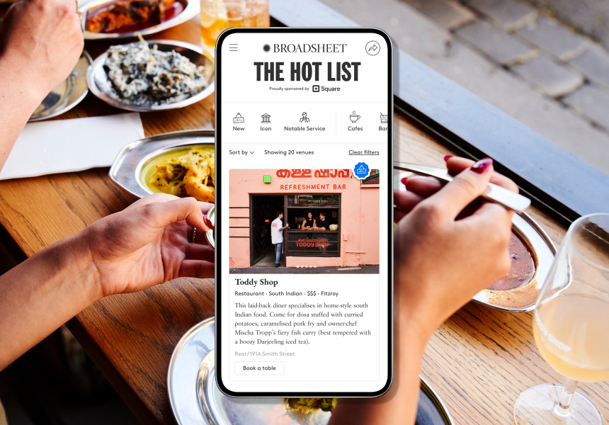 Broadsheet Reinvents the Restaurant Guide With the Hot List