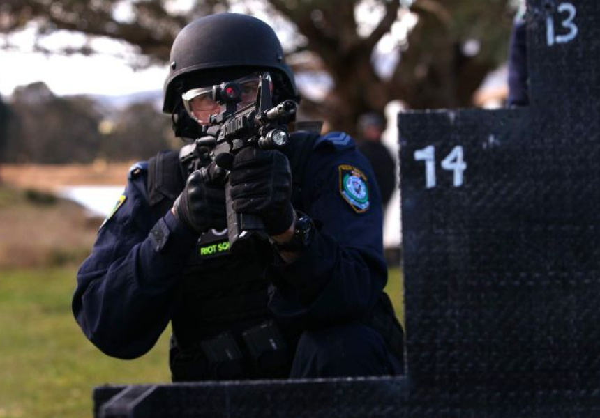 47 Riot Squad Officers, Armed with Military Rifles, to Man the CBD