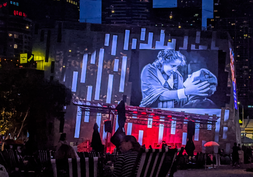 Not-So-Silent Cinema at Fed Square Not-So-Silent Cinema at Fed Square