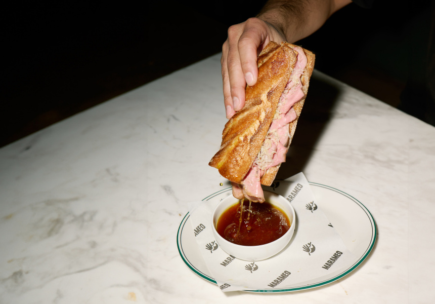 Get The Bear-Inspired Italian Beef Sandwiches Marameo in Melbourne