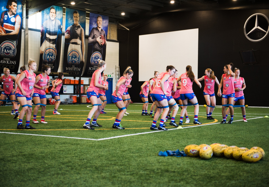 Behind the Scenes of an AFLW Game