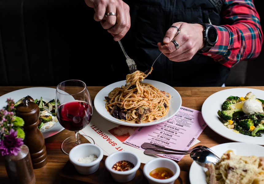 Midnight Spaghetti Moves in Above the Crown and Anchor