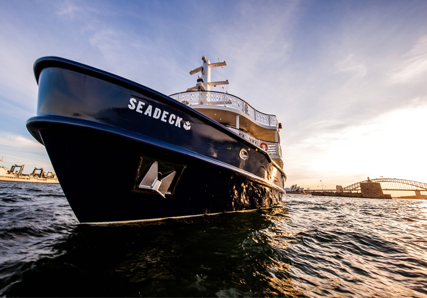 Swish Floating Sydney Party Venue Seadeck Is Returning to the Harbour ...