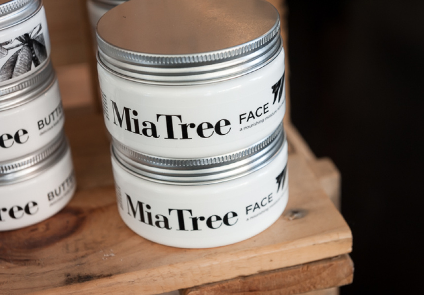 Mia Tree skin care line by artist Sam Mitchell-Fin | Broadsheet