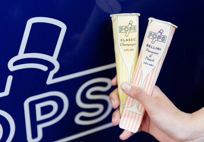 Boozy Champagne-Flavoured Popsicles Just Launched in Australia | POPS ...