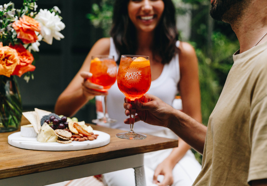 Win A Glamorous Pop-Up Spritz Experience at Home With Aperol Spritz