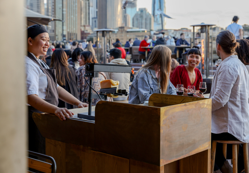 Winter Roving Carts at Opera Bar