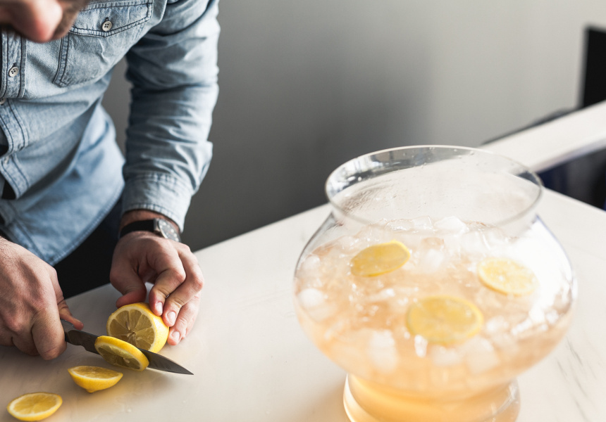 How to Pre-Batch Delicious, Easy Cocktails for Big Parties