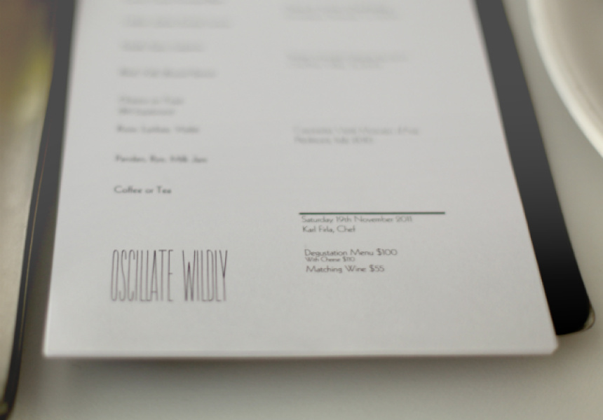 Oscillate Wildly | Restaurant | Newtown | Sydney | Broadsheet