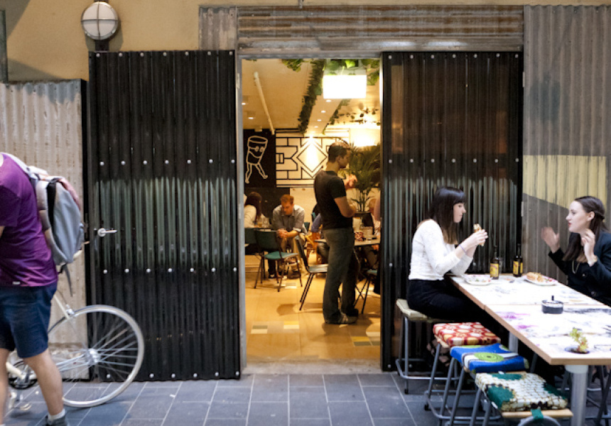 Shebeen Bar Shacks Up in Manchester Lane