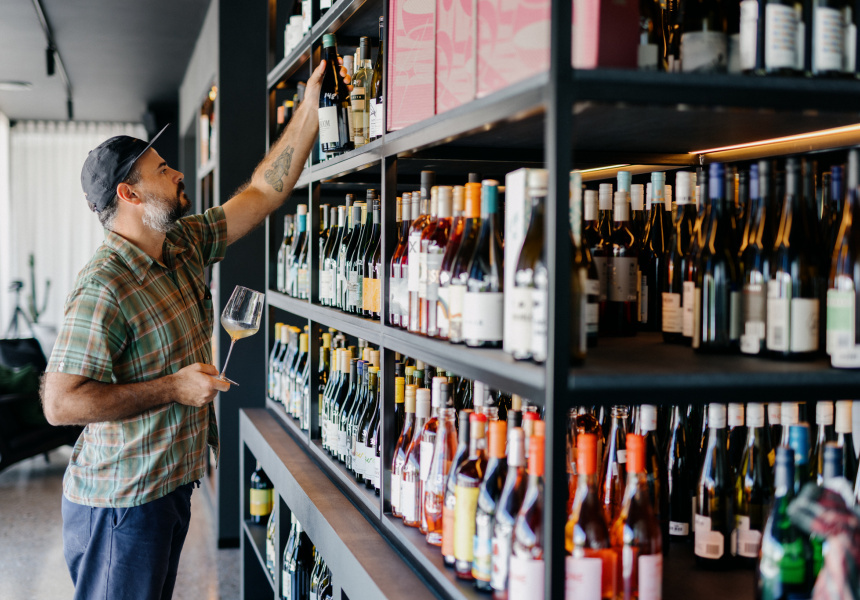 Essa’s Phil Marchant and Andrew Guard at Wineism