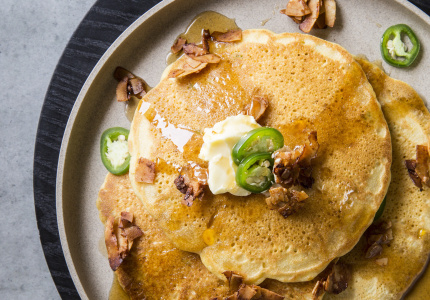 Smith & Daughters’ Corn & Jalapeño Pancakes