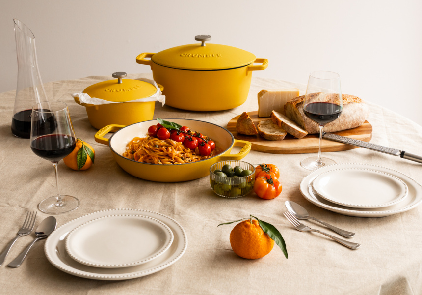 Brighten Up Your Stovetop With Crumble’s Colourful Cookware