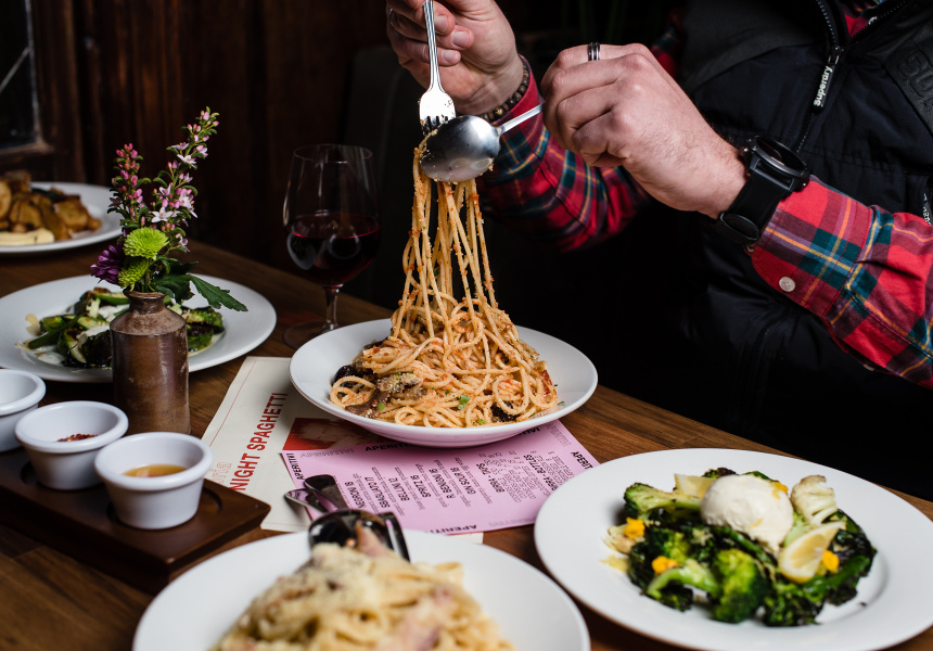 Midnight Spaghetti Moves in Above the Crown and Anchor