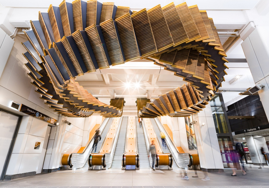 An Installation in an Inner-City Train Station and a Gallery Win ...