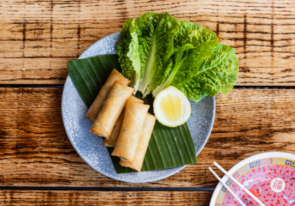 Recipe: Dan Hong’s Barramundi Twist on His Cheeseburger Spring Rolls