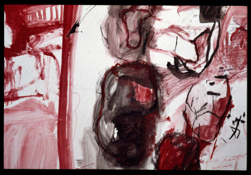 Mike Parr's Easter Island Portraits at Anna Schwartz Gallery | Broadsheet