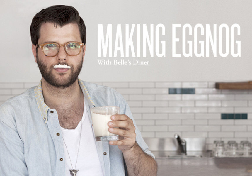 Recipe for Making Eggnog, Christmas, John-Anthony Chalker, sweet ...