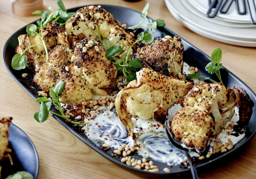 Recipe: Bar Lourinha’s Roast Cauli With Yoghurt and Pine Nuts
