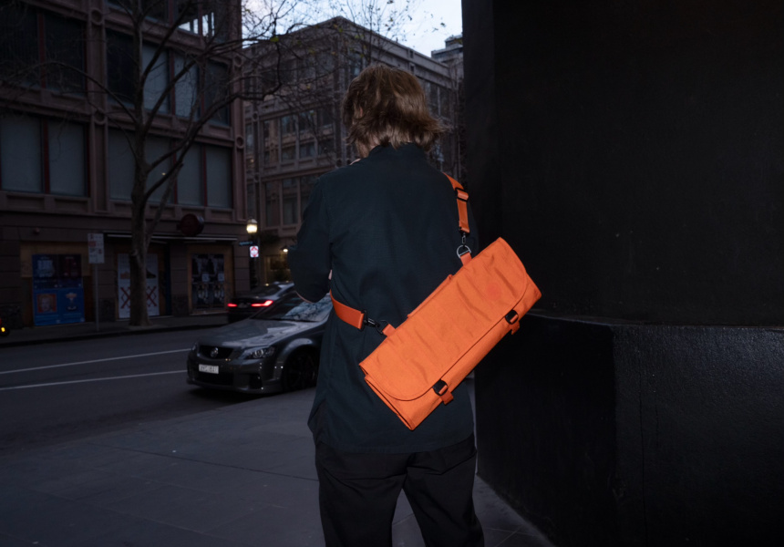 Hugh Allen Collaborates with Crumpler on a Knife Bag