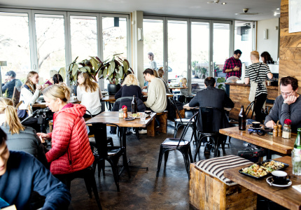 Coastal Coffee at Pond Cafe in Torquay